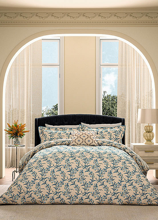 Sweet Tendrils 100% Cotton Duvet Cover Set by V&A by V & A | Look Again