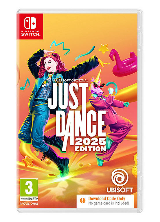 Switch Just Dance 2025 Code In Box (7+) by Nintendo | Look Again
