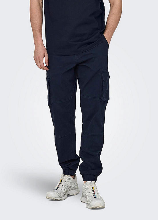 Tapered Cargo Pants by Only & Sons | Look Again