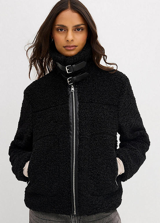 Teddy Fleece Jacket by bonprix | Look Again