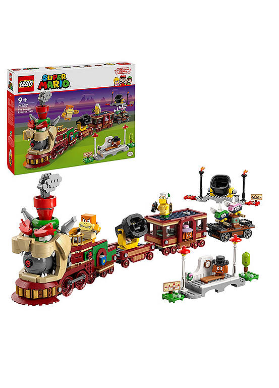 The Bowser Express Train Set by LEGO Super Mario | Look Again