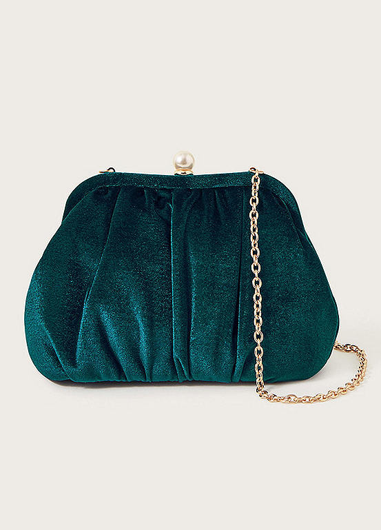 Velvet Pearl Pouch Bag by Monsoon | Look Again
