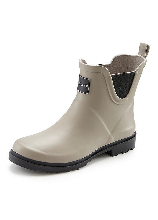 Waterproof Rubber Ankle Boots by Elbsand | Look Again