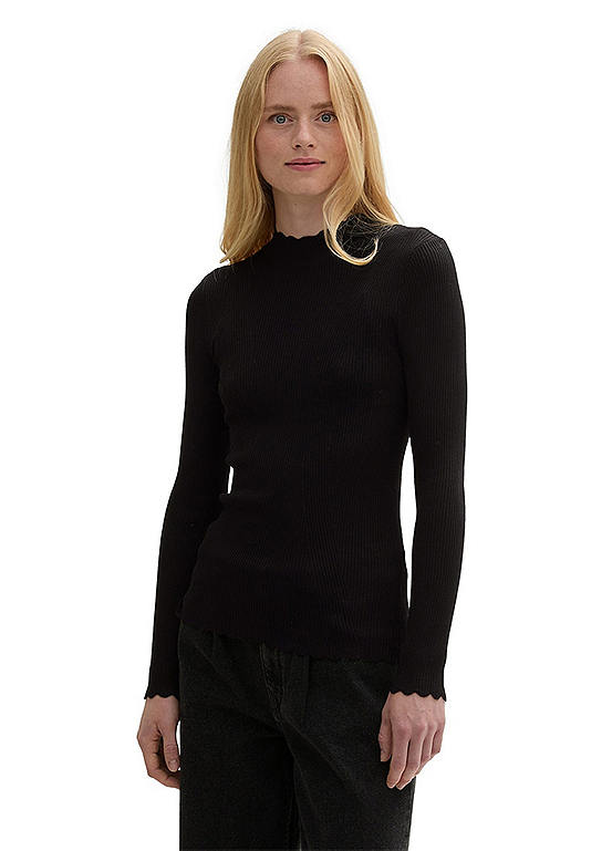 Wavy Cut Jumper by Tom Tailor | Look Again