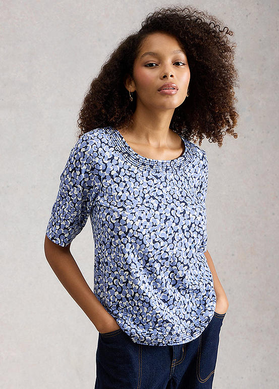 Weaver Jersey T-Shirt by White Stuff | Look Again