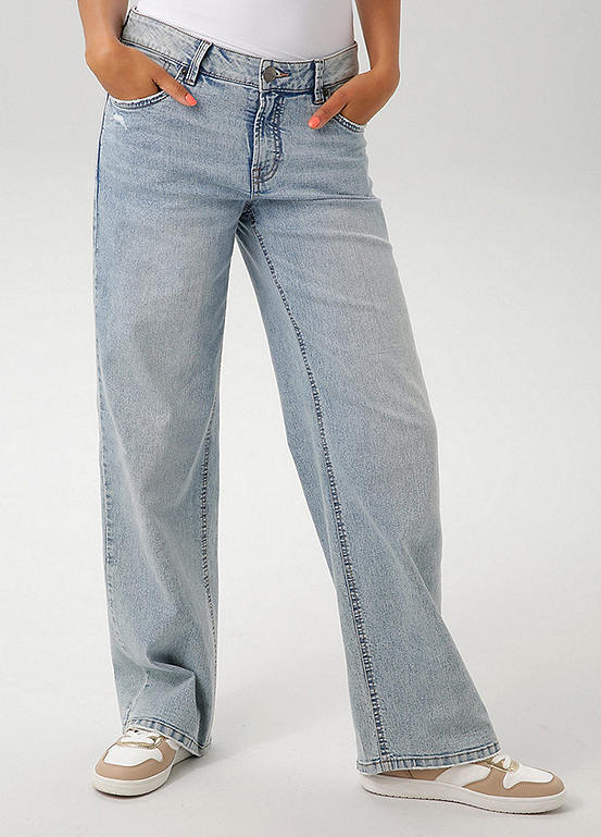 Wide Leg Jeans by Aniston | Look Again
