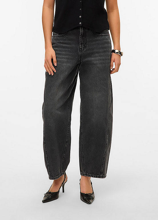 Zelda Barrel Jeans by Vero Moda | Look Again