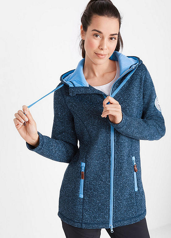 Zip-Up Fleece Jacket by bonprix | Look Again