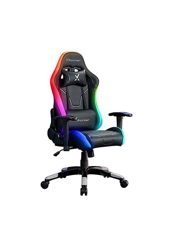 Agility Junior PC Office Gaming Chair RGB by X Rocker Look Again