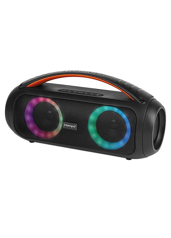 Intempo Boombox Speaker with LED Lights by Intempo