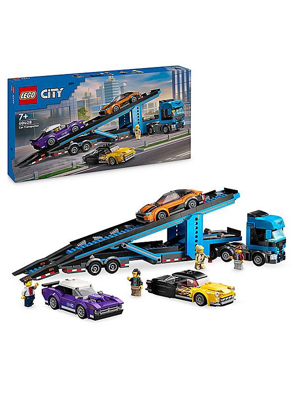 LEGO City Car Transporter Truck with Sports Cars Toy by LEGO City