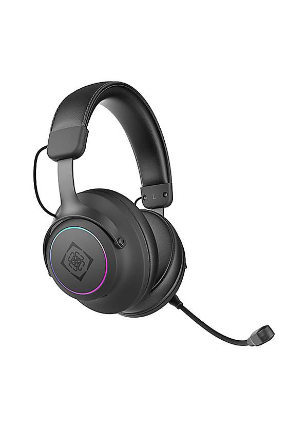 Gaming Wireless Headset with RGB 7.1 Surround Sound by Deltaco