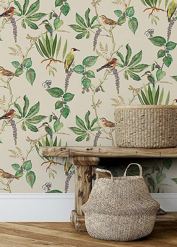 Esselle Home Hill Top Garden Wallpaper by Esselle Home