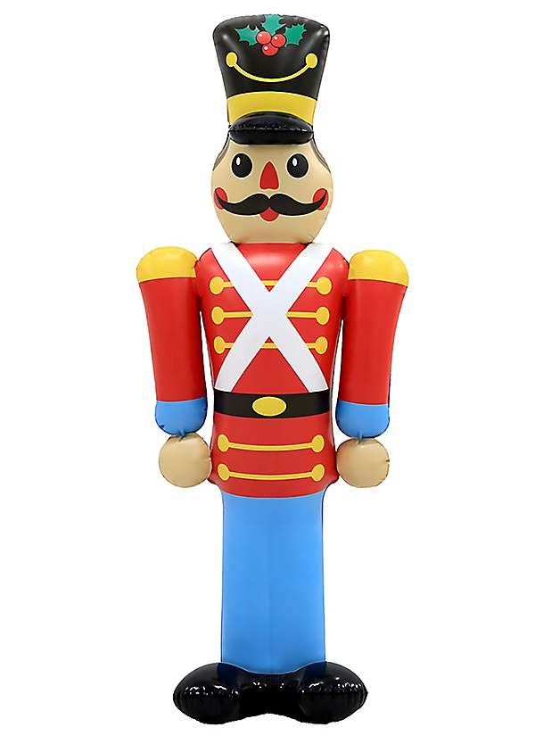 Inflatable Nutcracker Christmas Decoration by Jingles Look Again