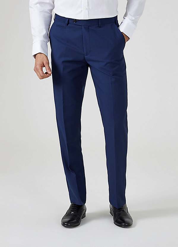 Skopes Kennedy Blue Slim Fit Suit Trousers by Skopes