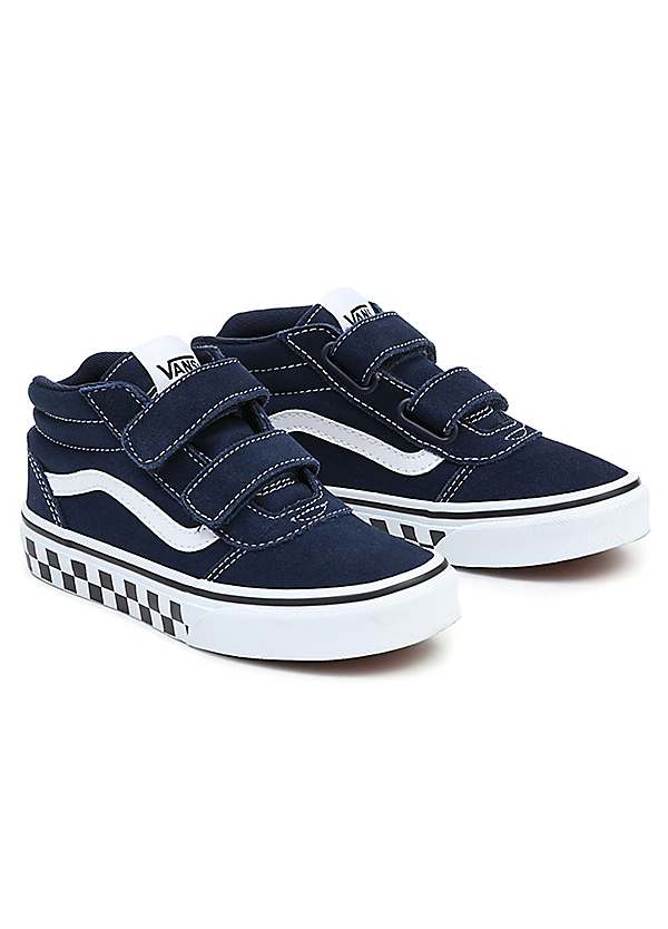 Vans Kids Checker Side Wall Pumps by Vans