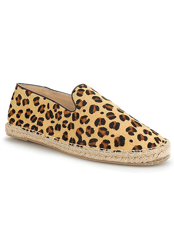 Leopard espadrilles store
