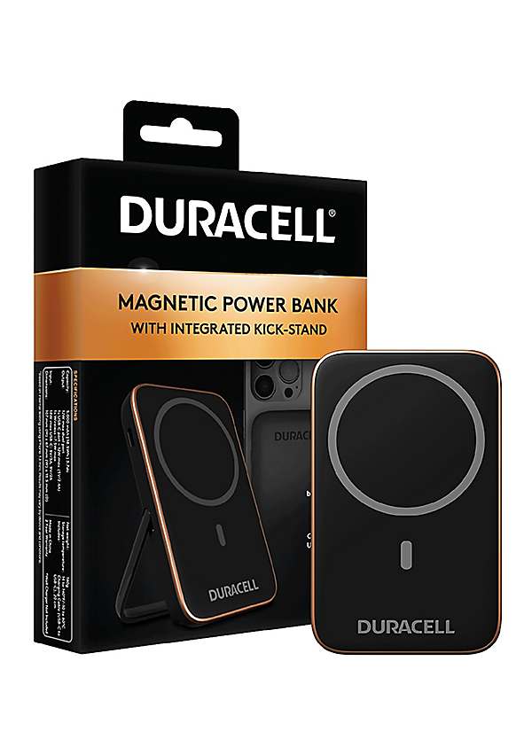 Duracell Micro5 5000mAh Wireless Magnetic Power Bank by Duracell