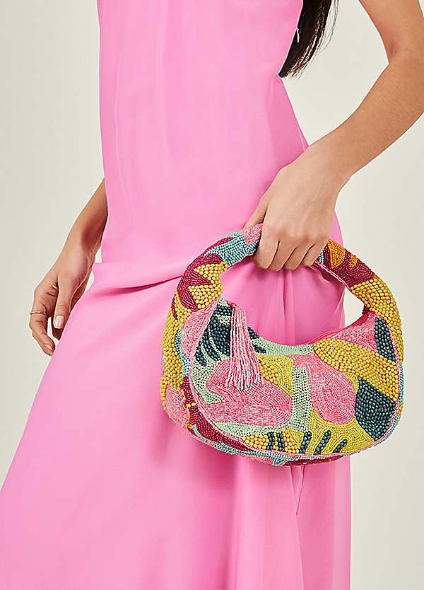 Multi Beaded Handheld Bag by Accessorize Look Again