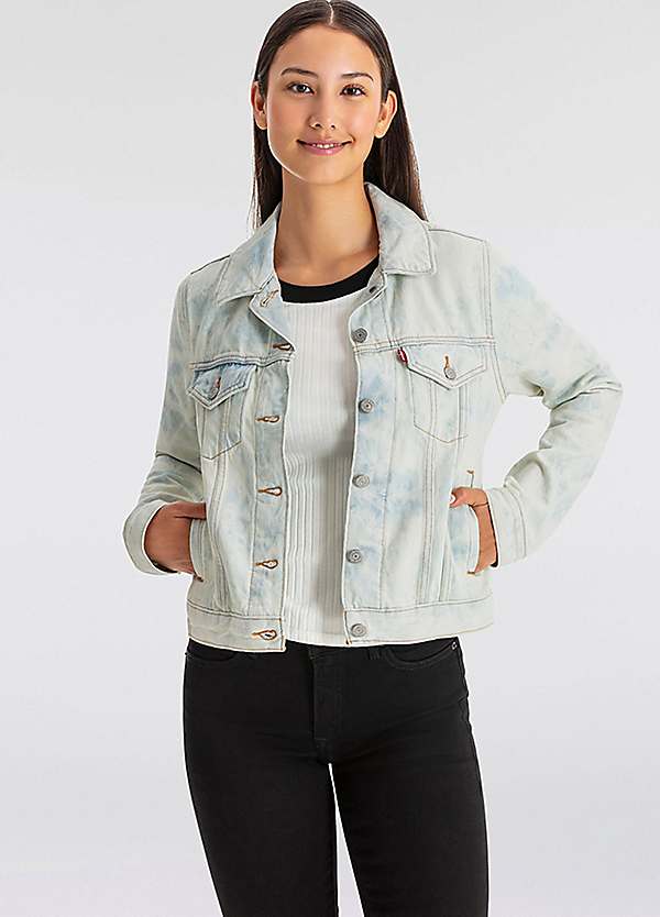 Original Trucker Light Blue Denim Jacket by Levi s Look Again