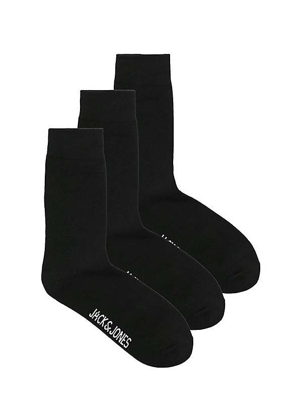 Pack of 3 Casual Ankle Socks by Jack Jones