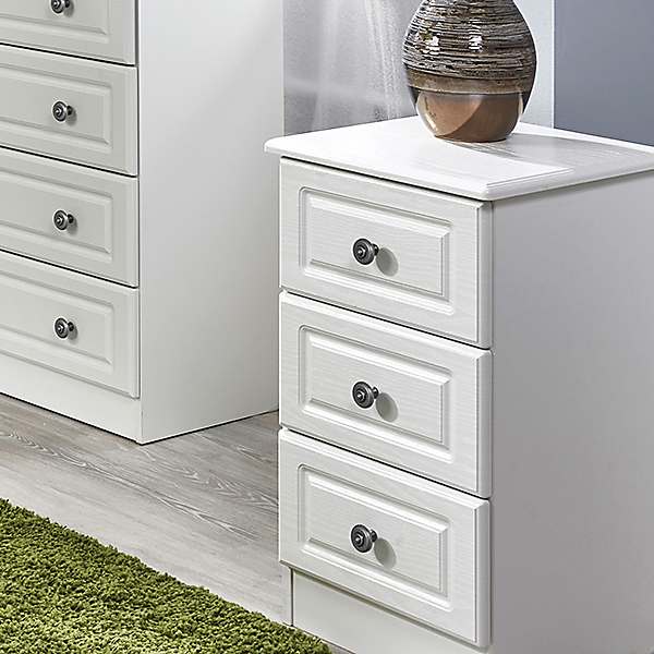 Assembled bedside drawers store