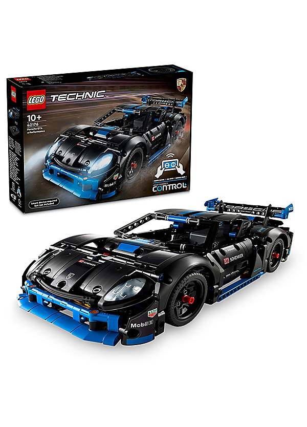 Porsche GT4 E Performance Race Car by LEGO Technic Look Again