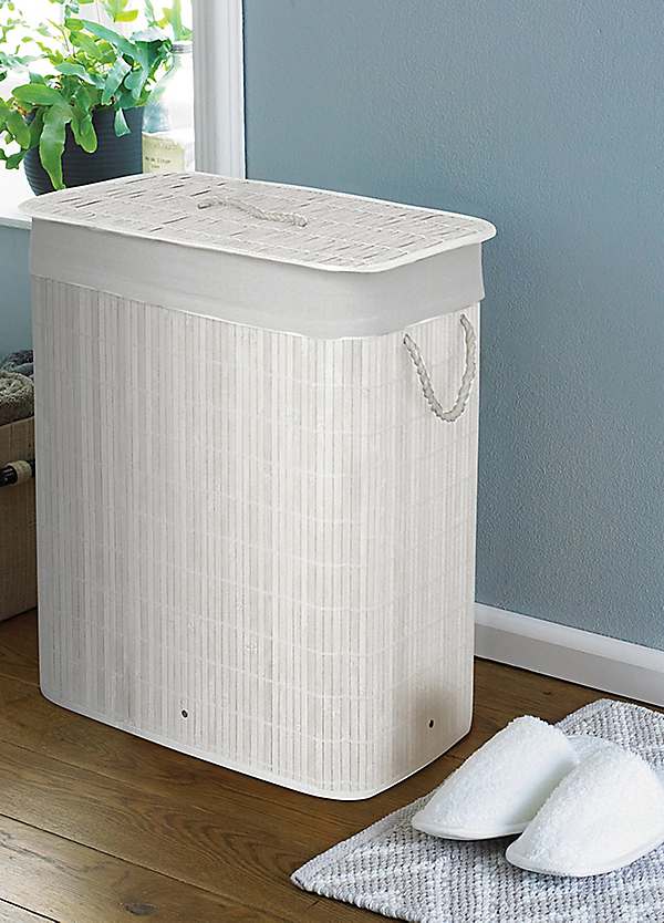 Laundry Cart Rectangle Collection Natural Square Laundry Hamper Basket