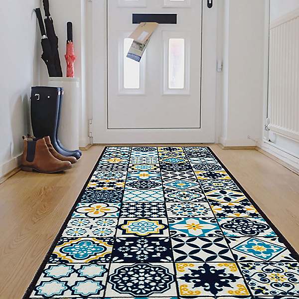 Carpet tile runner store
