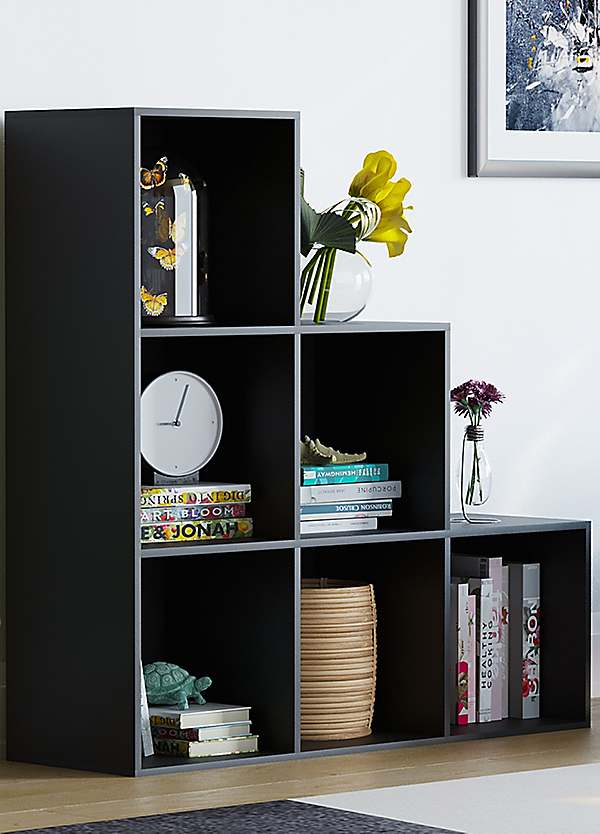 6 cube bookcase store