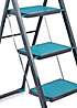 3 Step Ladder - Non-Slip Folding Ladder by Beldray | Look Again