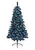 5ft 10in Midnight Blue Fir Christmas Tree with Bristle Tip | Look Again