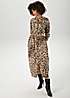 Aniston Leopard Print Midi Dress | Look Again