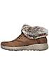 Chestnut Wide Fit ON-THE-GO Joy Cozy Charm Boots by Skechers | Look Again