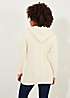 Chunky Cable Knit Toggle Hooded Cardigan by Joe Browns | Look Again