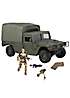 Humvee Soft Top Vehicle & Figures by World Peacekeepers | Look Again