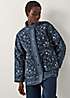 Mandy Paisley Print Quilted Corduroy Jacket by Monsoon | Look Again