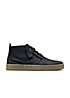 Navy Streethill Mid Shoes by Clarks | Look Again