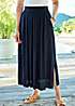 Pull-On Crinkle Maxi Skirt by Cotton Traders | Look Again