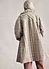 Robyn Check Wool Blend Coat by White Stuff | Look Again