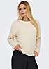 Round Neck Knitted Jumper by Only | Look Again